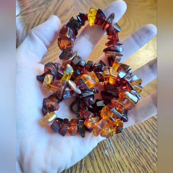 None | Jewelry | Large Amber Shards Necklace | Poshmark